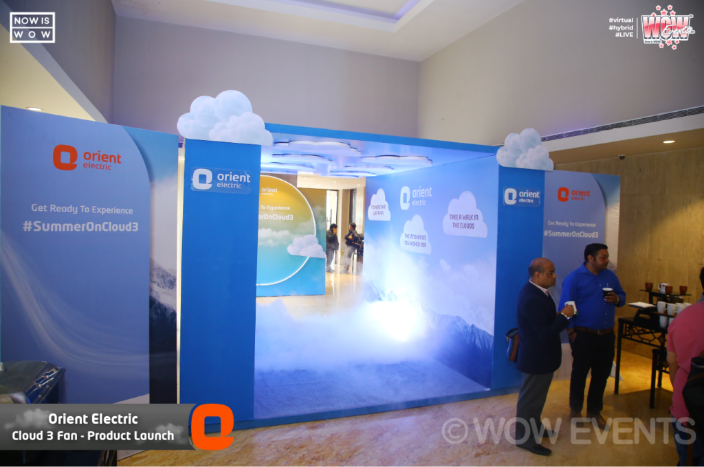 Orient Electric Cloud 3 Fan – Product Launch Event - Wow Events